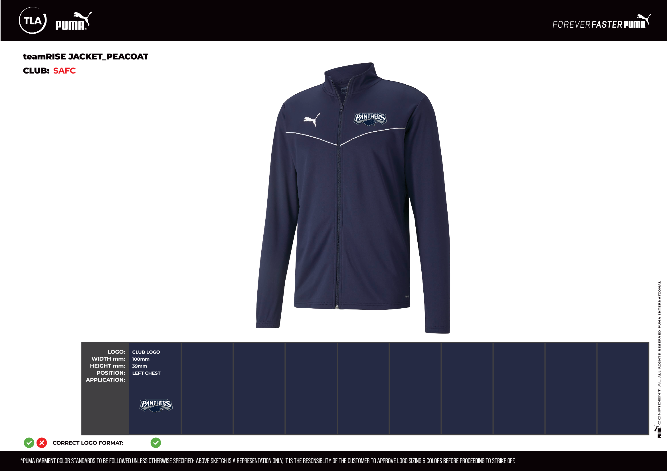 SAFC TEAM RISE JACKET